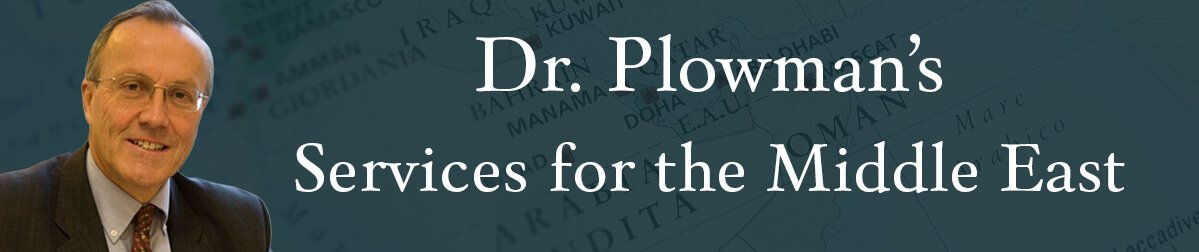 Dr. Nick Plowman I Services for the Middle East
